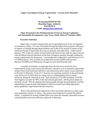 Deepchand bagasse | PDF