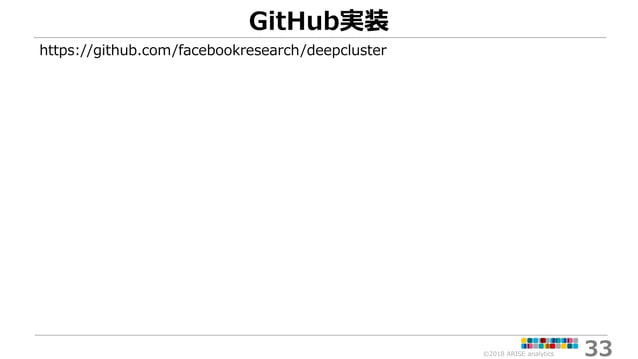 【論文読み会】deep Clustering For Unsupervised Learning Of Visual Features Ppt