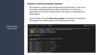 Deep Coder - Experimental Research Presentation | PPT