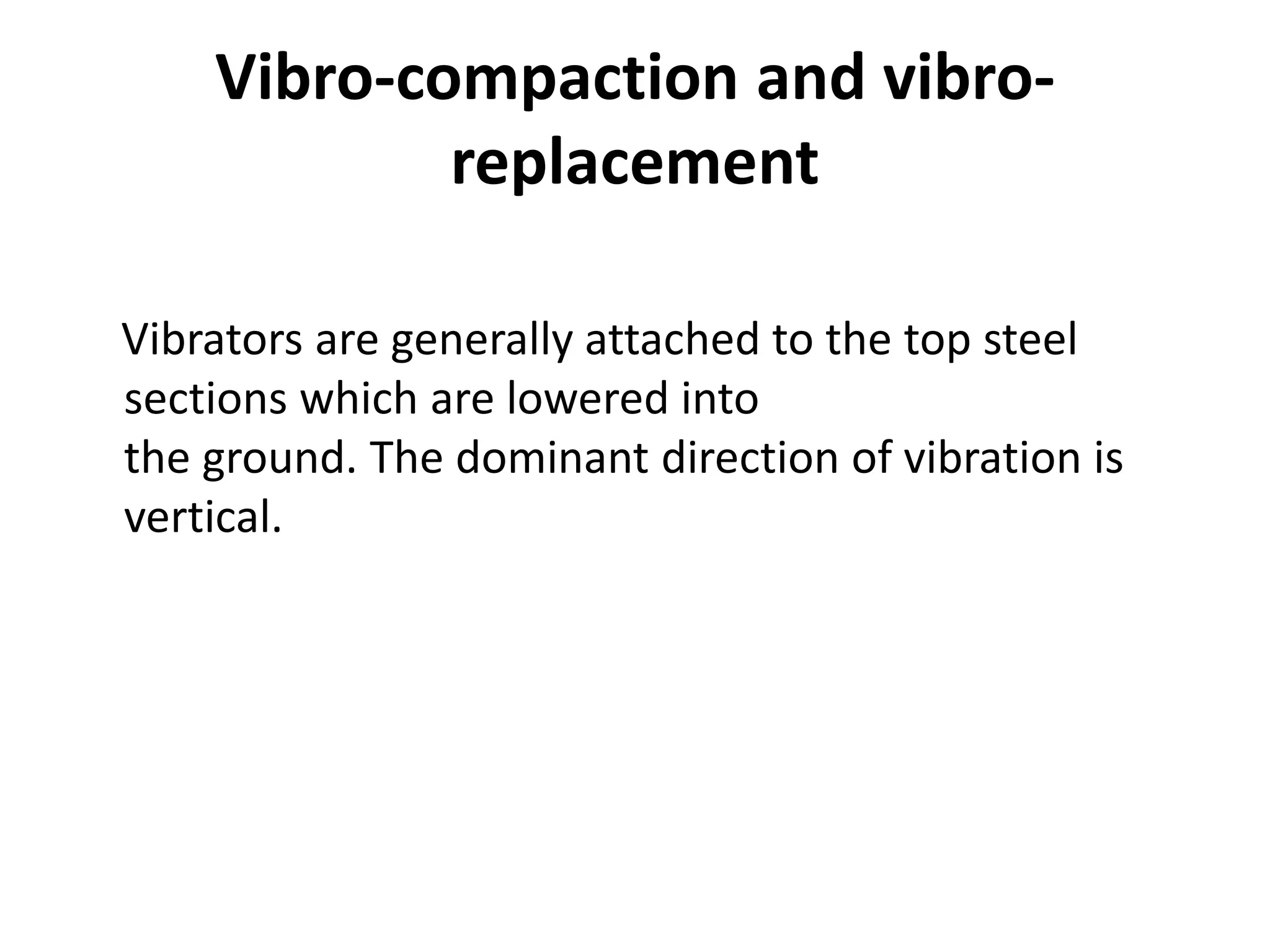 Deep compaction techniques | PPTX