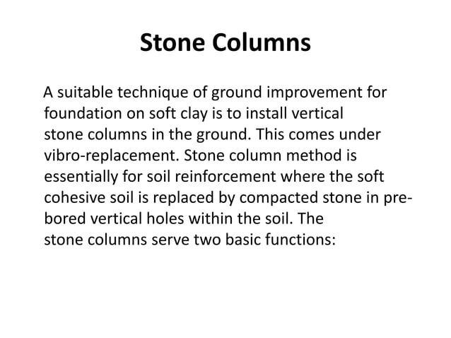 Deep compaction techniques | PPTX