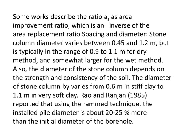 Deep compaction techniques | PPTX