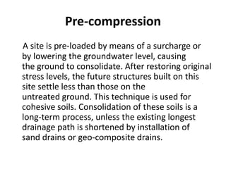 Deep compaction techniques | PPTX