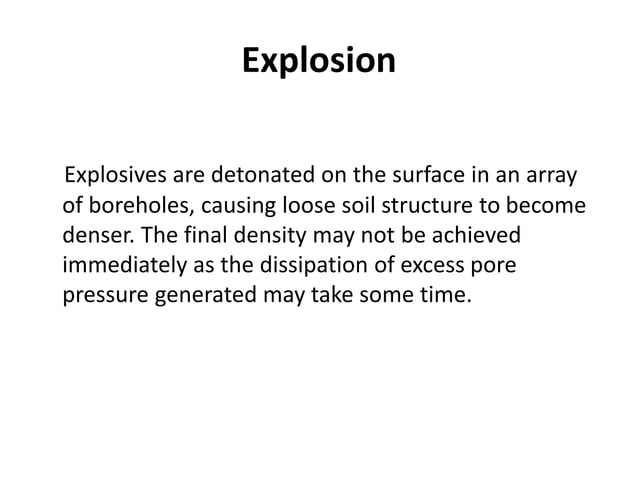 Deep compaction techniques | PPTX