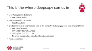 CS151 Deep copy | PPTX