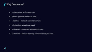 Deep dive - Concourse CI/CD and Pipelines | PPTX