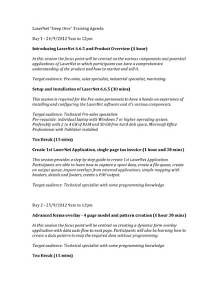 deepdive lasernet training | PDF