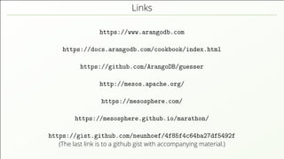 Deep Dive on ArangoDB | PDF | Databases | Computer Software and Applications