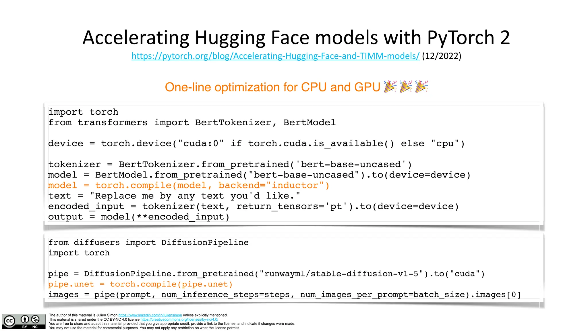 Julien Simon - Deep Dive: Compiling Deep Learning Models | PDF | Desktop Publishing | Computer ...