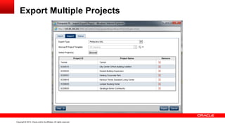 Deep dive in p6 8.3 xml import export - Oracle Primavera P6 Collaborate ...