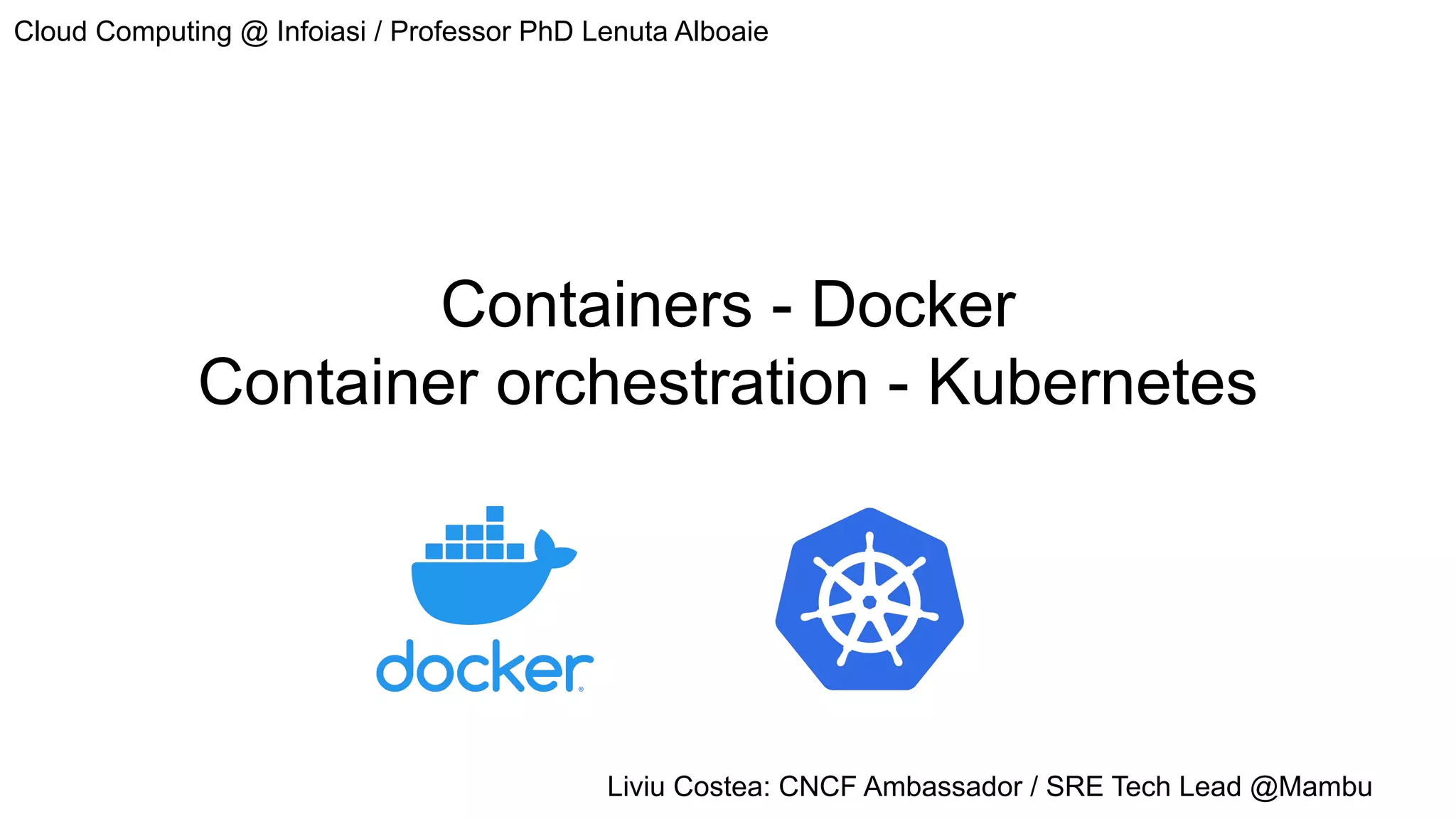 Containers & container orchestration | PDF | Cloud Computing | Internet