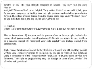 Solving Haskell Assignment: Engaging Challenges and Solutions for ...