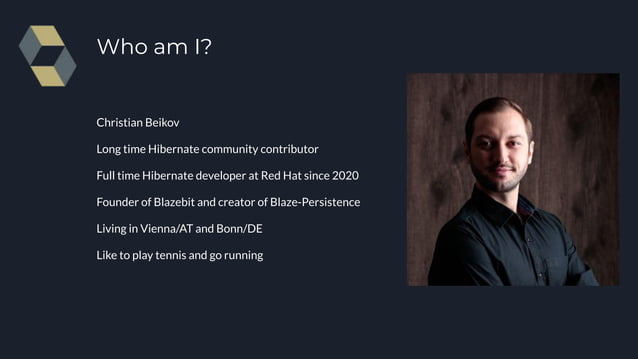 Deep dive into Hibernate ORM 6.4 features | PPT Deep dive into Hibernate ORM 6.4 features | PPT