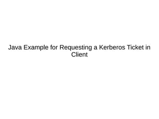 Deep Dive In To Kerberos | PPT