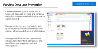 Deep dive into Microsoft Purview Data Loss Prevention | PPTX