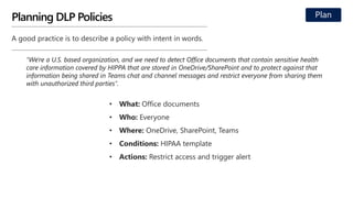 Deep dive into Microsoft Purview Data Loss Prevention | PPTX