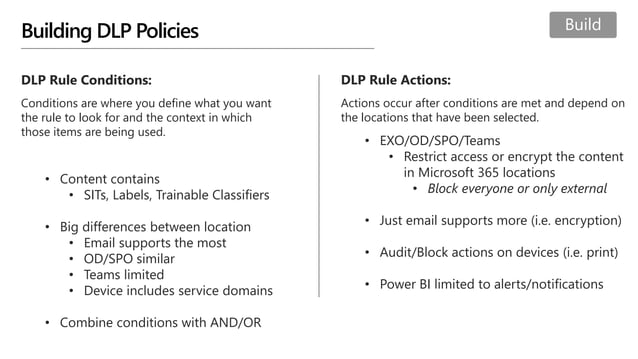 Deep dive into Microsoft Purview Data Loss Prevention | PPTX | Cloud ...