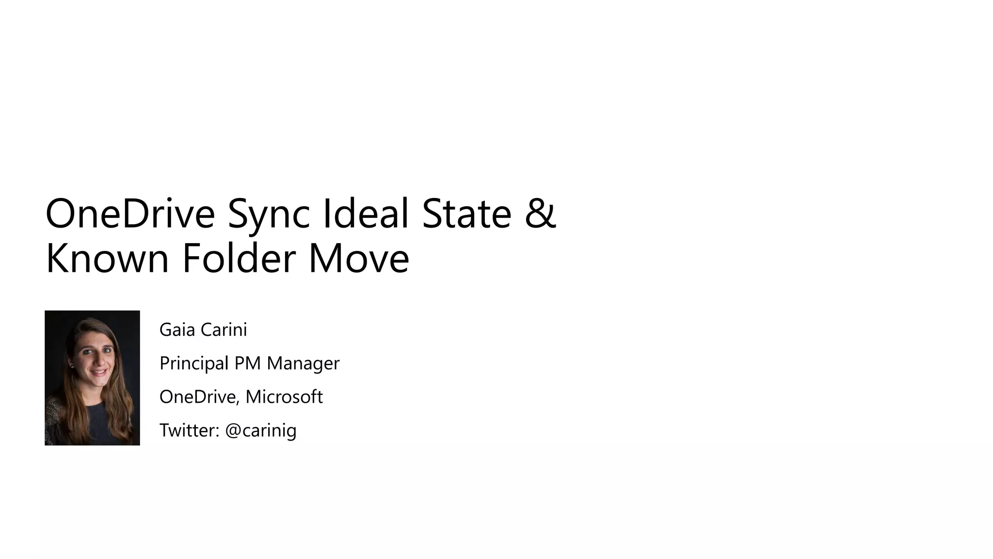 Deep dive into one drive known folder move | PDF
