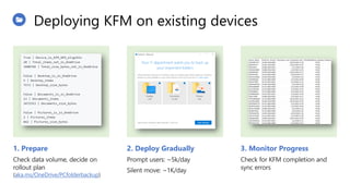 Deep dive into one drive known folder move | PPT