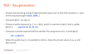 Deep dive into rsa | PPT
