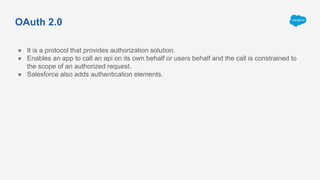 Deep dive into salesforce connected app part 1 | PPT
