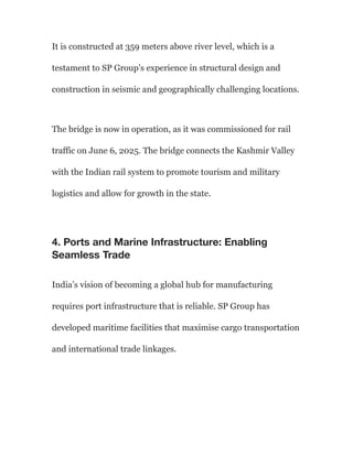 Deep Dive into SP Group’s Landmark Transportation & Metro Rail Projects ...
