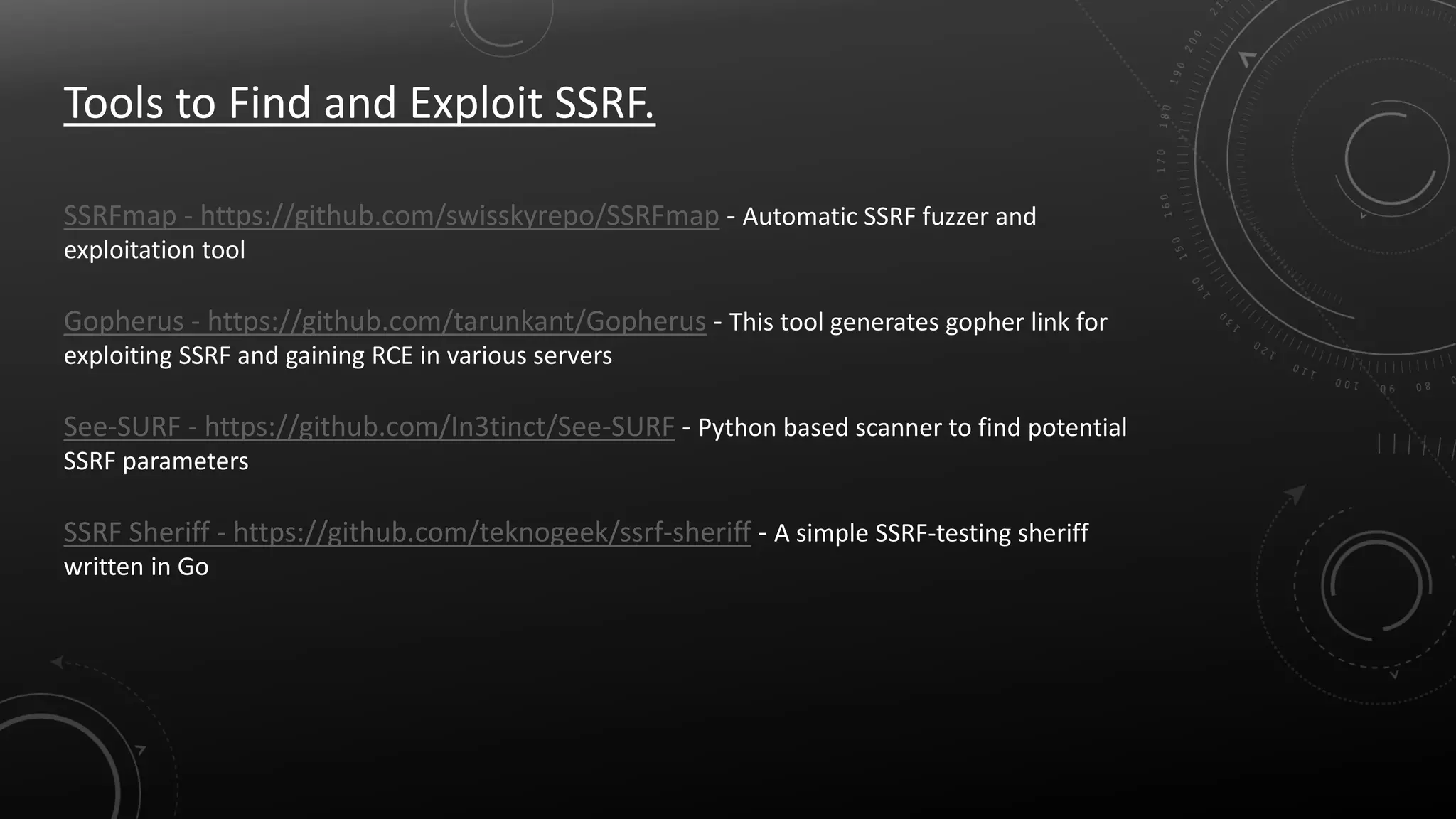 Deep dive into ssrf | PPTX