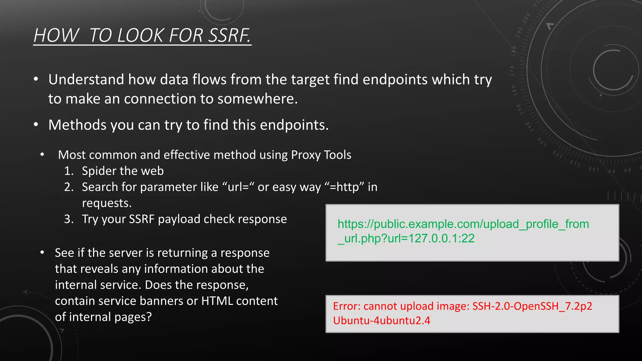 Deep dive into ssrf | PPTX