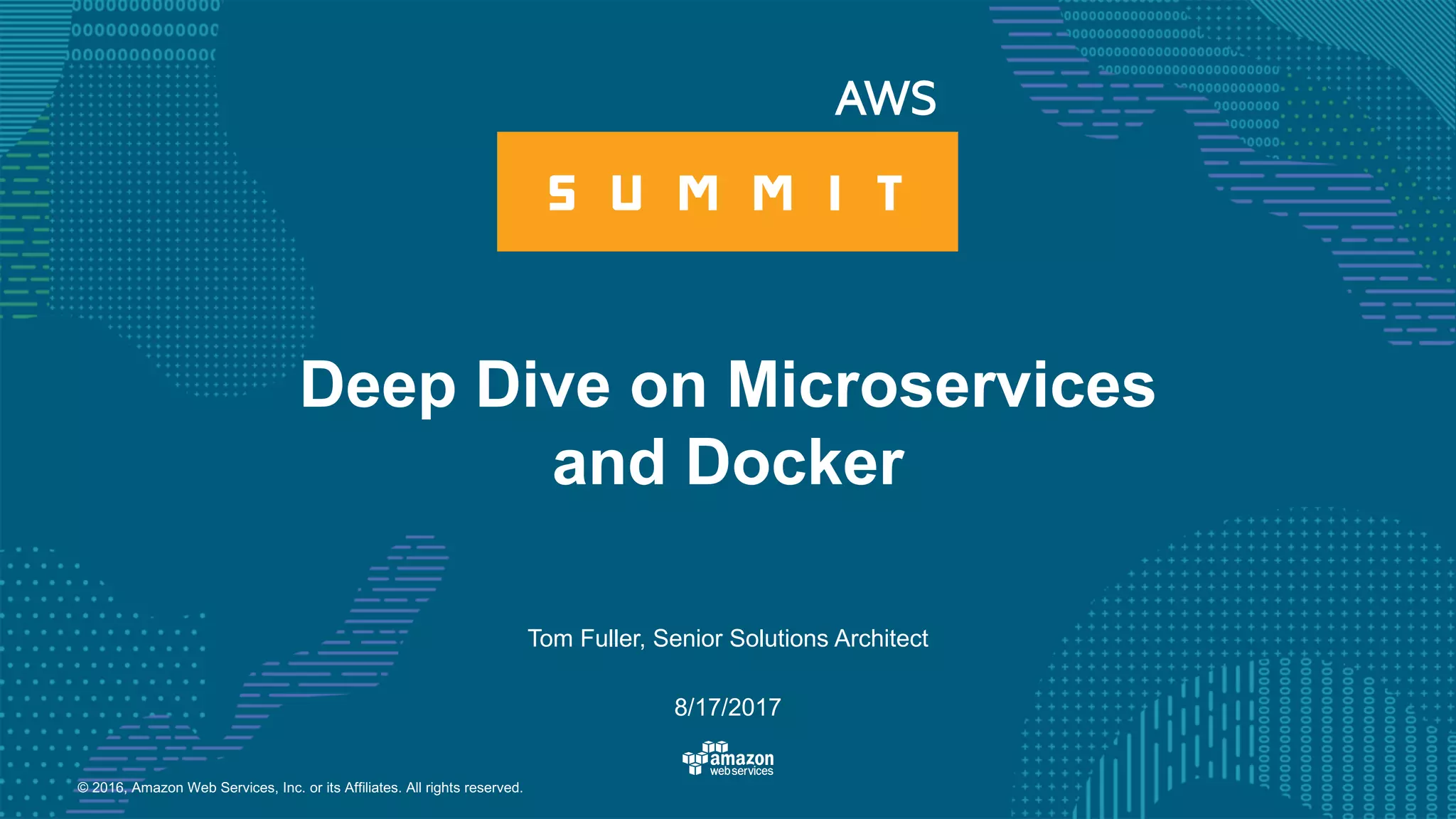 Deep Dive on Microservices and Docker | PDF | Cloud Computing | Internet
