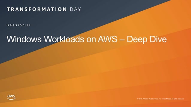 Deep dive session - running microsoft applications in the cloud | PPT