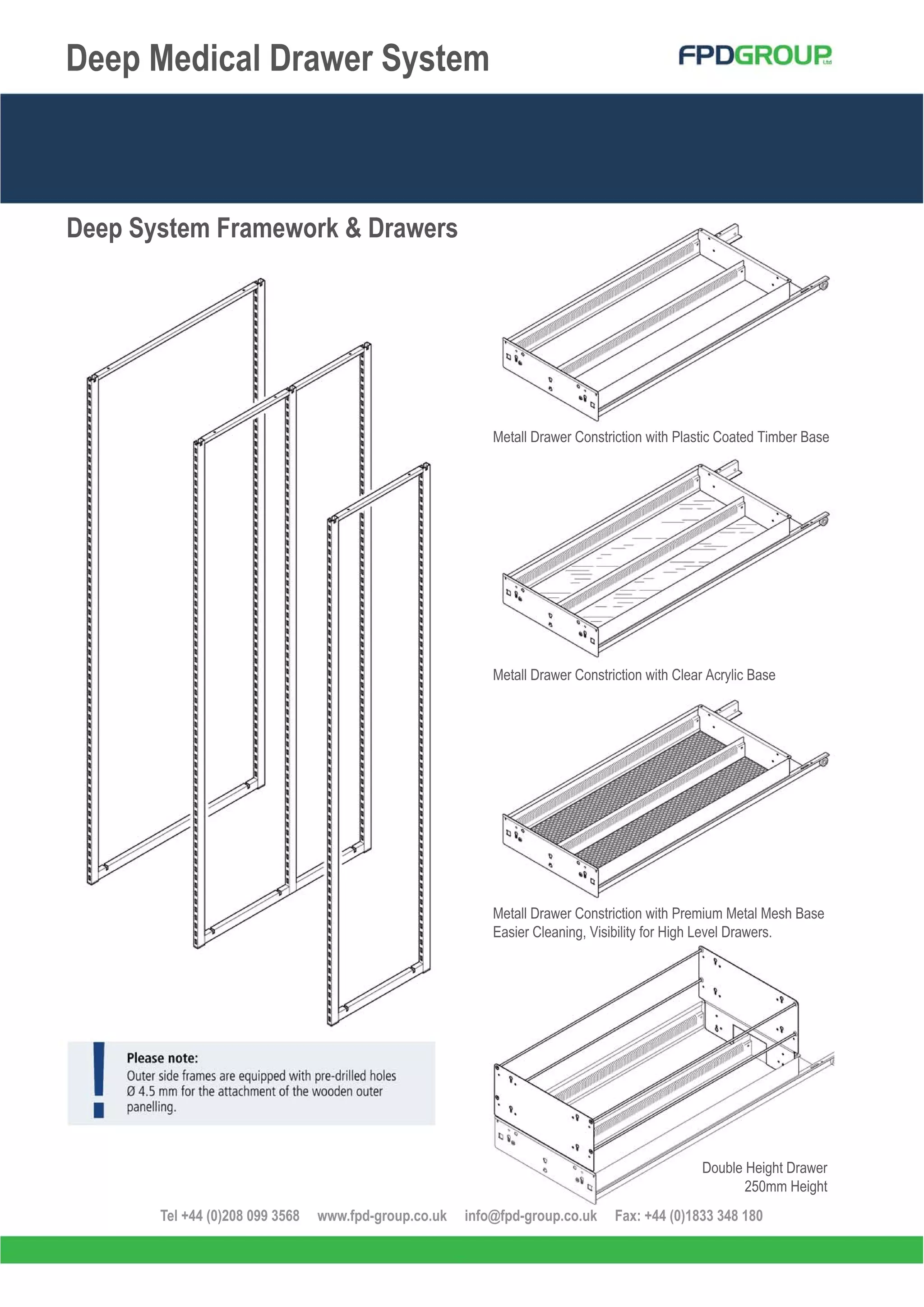 FPD Deep Pharmacy Drawer Modules | PDF