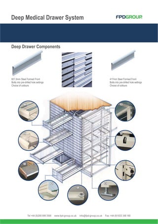 FPD Deep Pharmacy Drawer Modules | PDF | Healthcare Industry | Industries