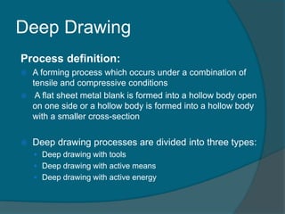 Deep drawing | PPTX