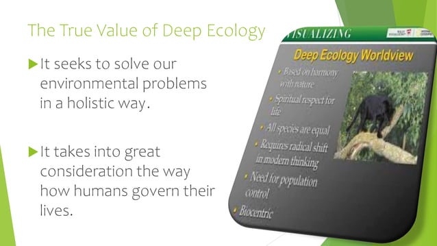 Deep ecology.pptx | Spirituality | Religion & Spirituality