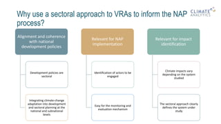 Deepening sectoral approaches to VRA | PPTX
