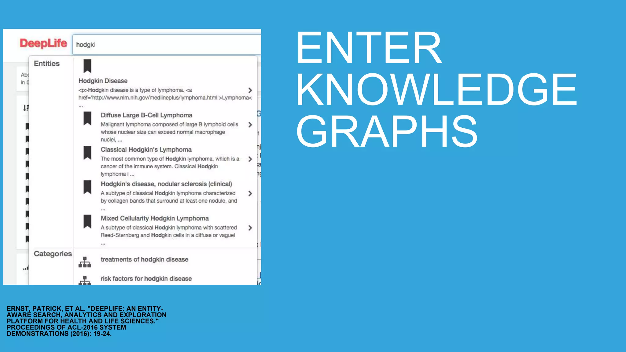 The Challenge of Deeper Knowledge Graphs for Science | PPT