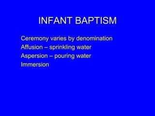 Deeper 2 Robert Russell - infant baptism | PPT