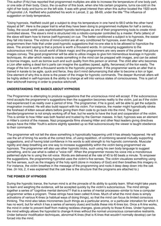 Deeper Insights 4: Hypnosis | PDF