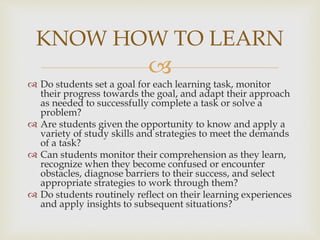 Deeper Learning Competencies | PPT