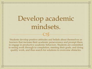 Deeper Learning Competencies | PPT