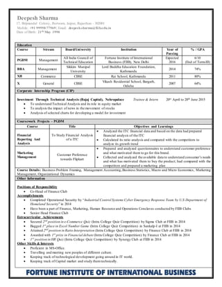 Deepesh_Sharma_CV | PDF