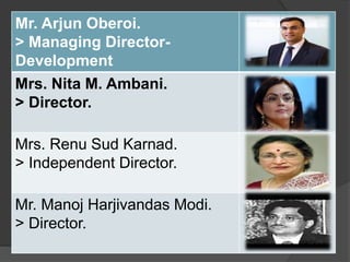 oberoi group of hotels | PPTX