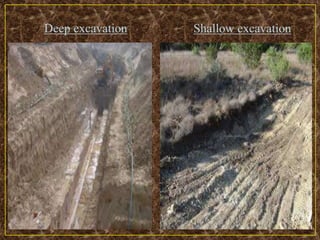 Deep excavation | PPTX