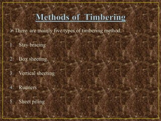 Deep excavation | PPTX