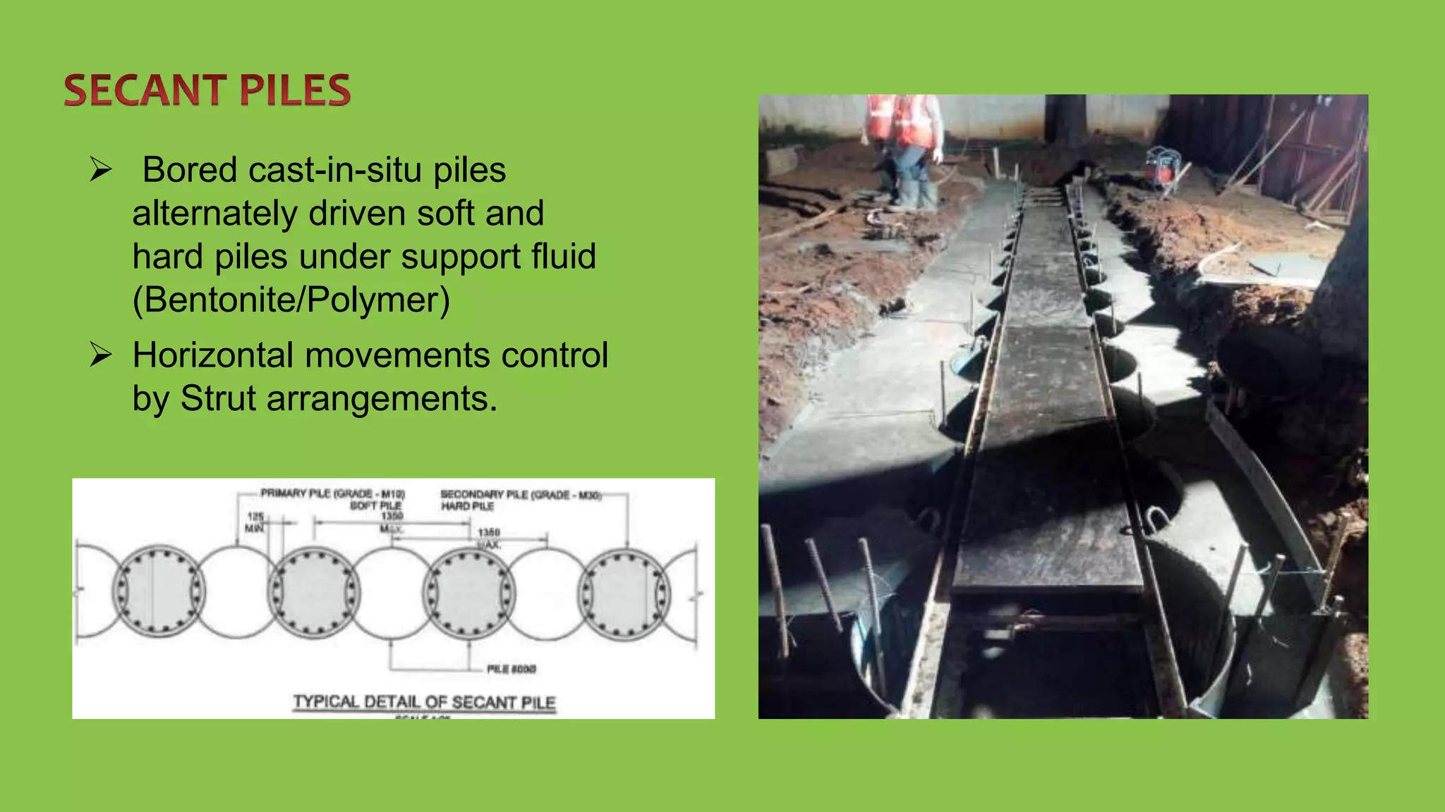 Deep excavation | PPTX