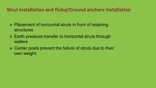 Deep excavation | PPTX