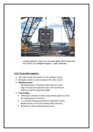 Deep excavation report | PDF