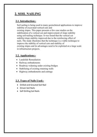 Deep excavation report | PDF