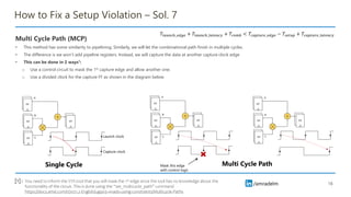 Deep Explaination of STA_setupandholdchecks | PDF