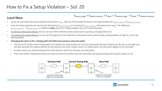 Deep Explaination of STA_setupandholdchecks | PDF | Technology & Computing